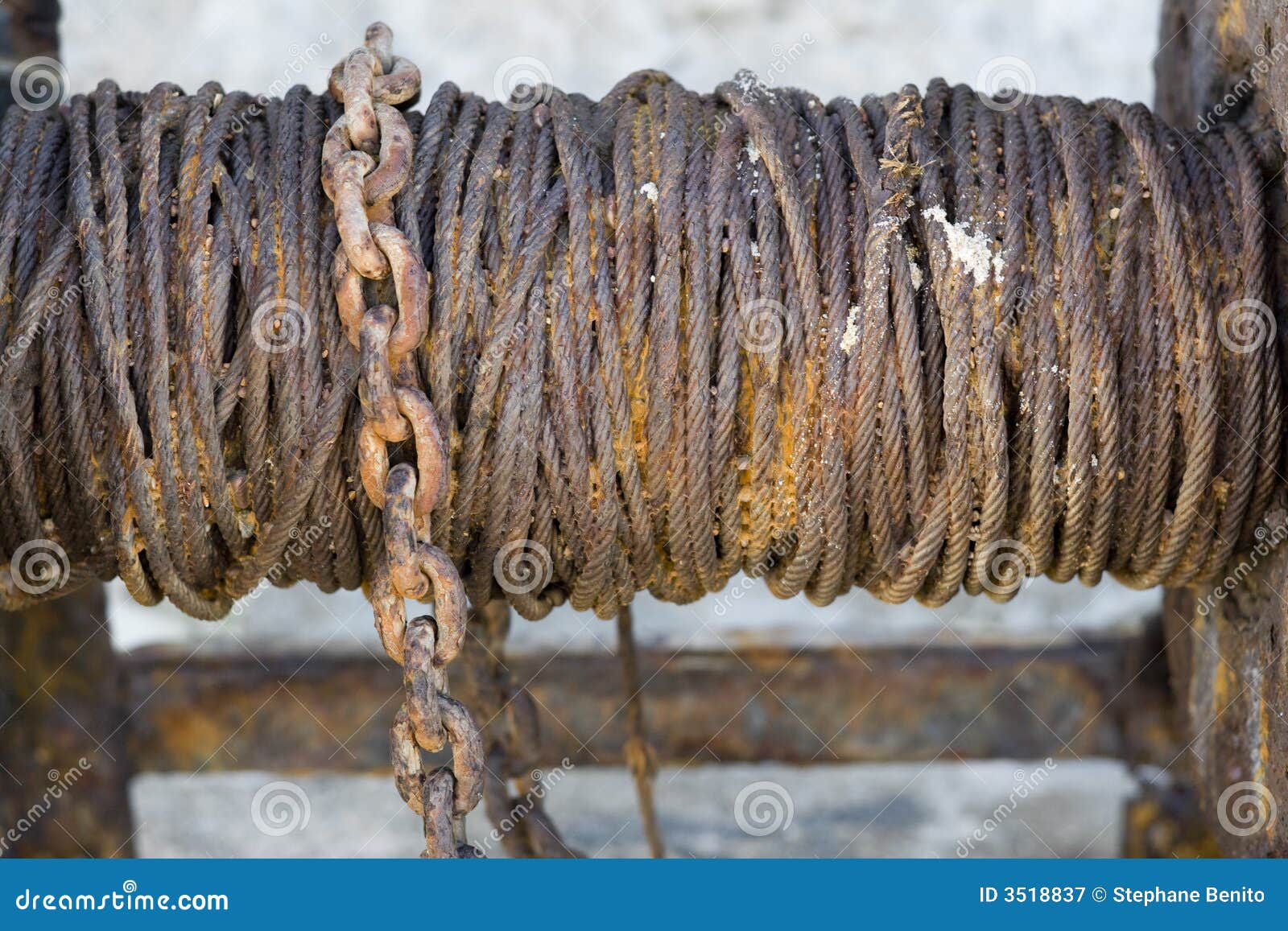 Pedazo De Metal Aherrumbrado Imagen de archivo - Imagen de ...