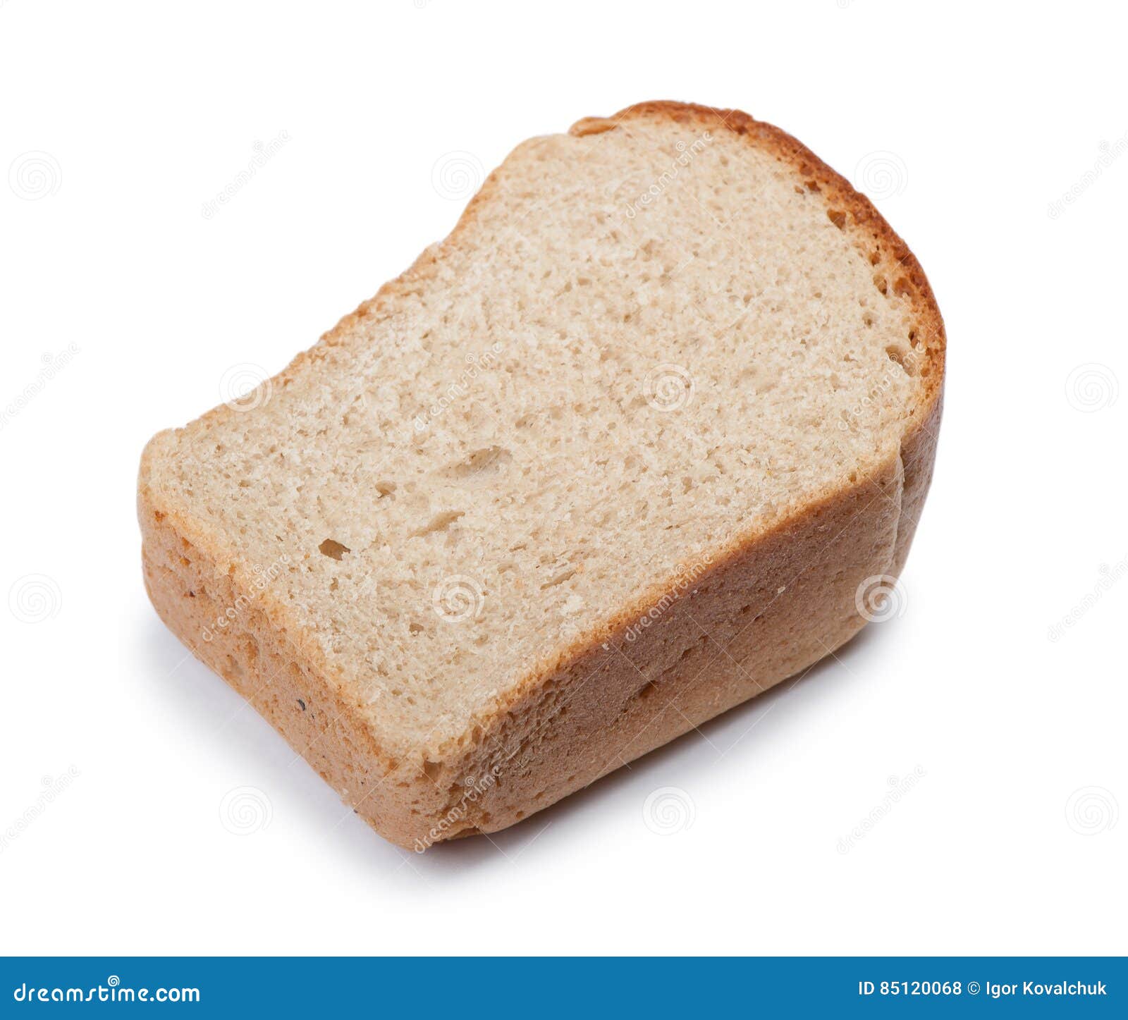 Pedazo de pan foto de archivo. Imagen de crujiente, estudio - 85120068