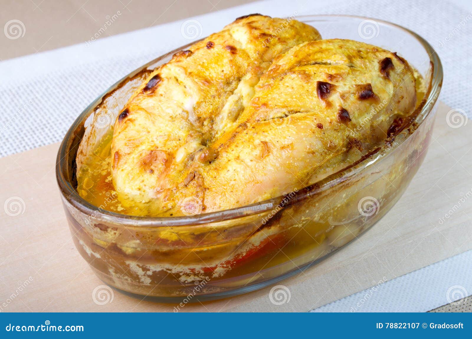 Pedazo Grande De Pavo Cocido Imagen de archivo - Imagen de grande ...