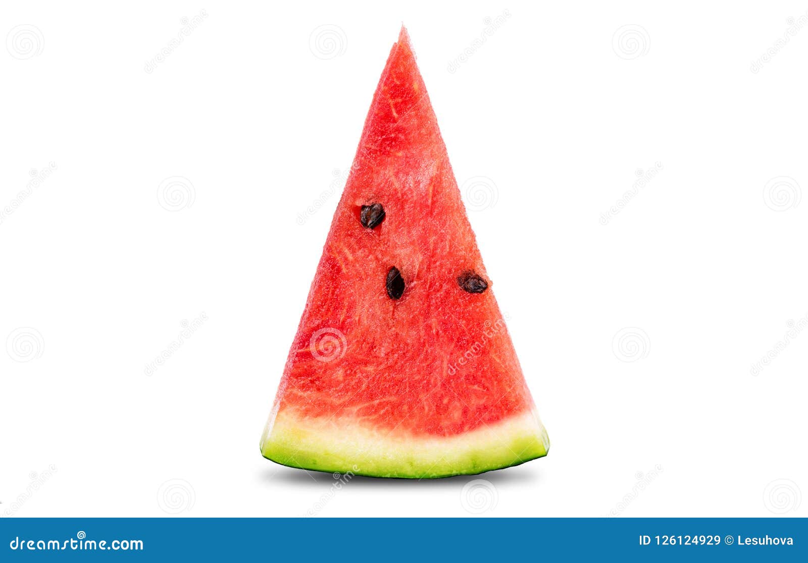 Pedazo Triangular De Sandía Madura Imagen de archivo - Imagen de jugo ...