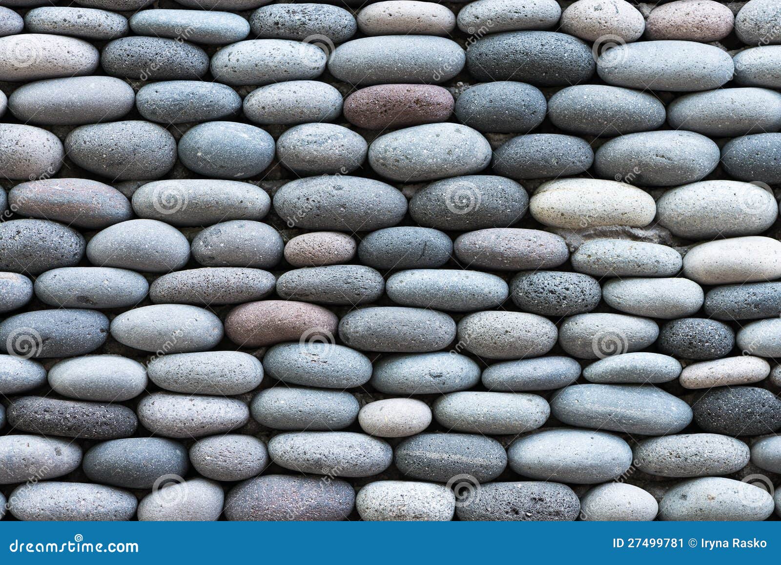 Peddle stone wall stock image. Image of beach, build - 27499781