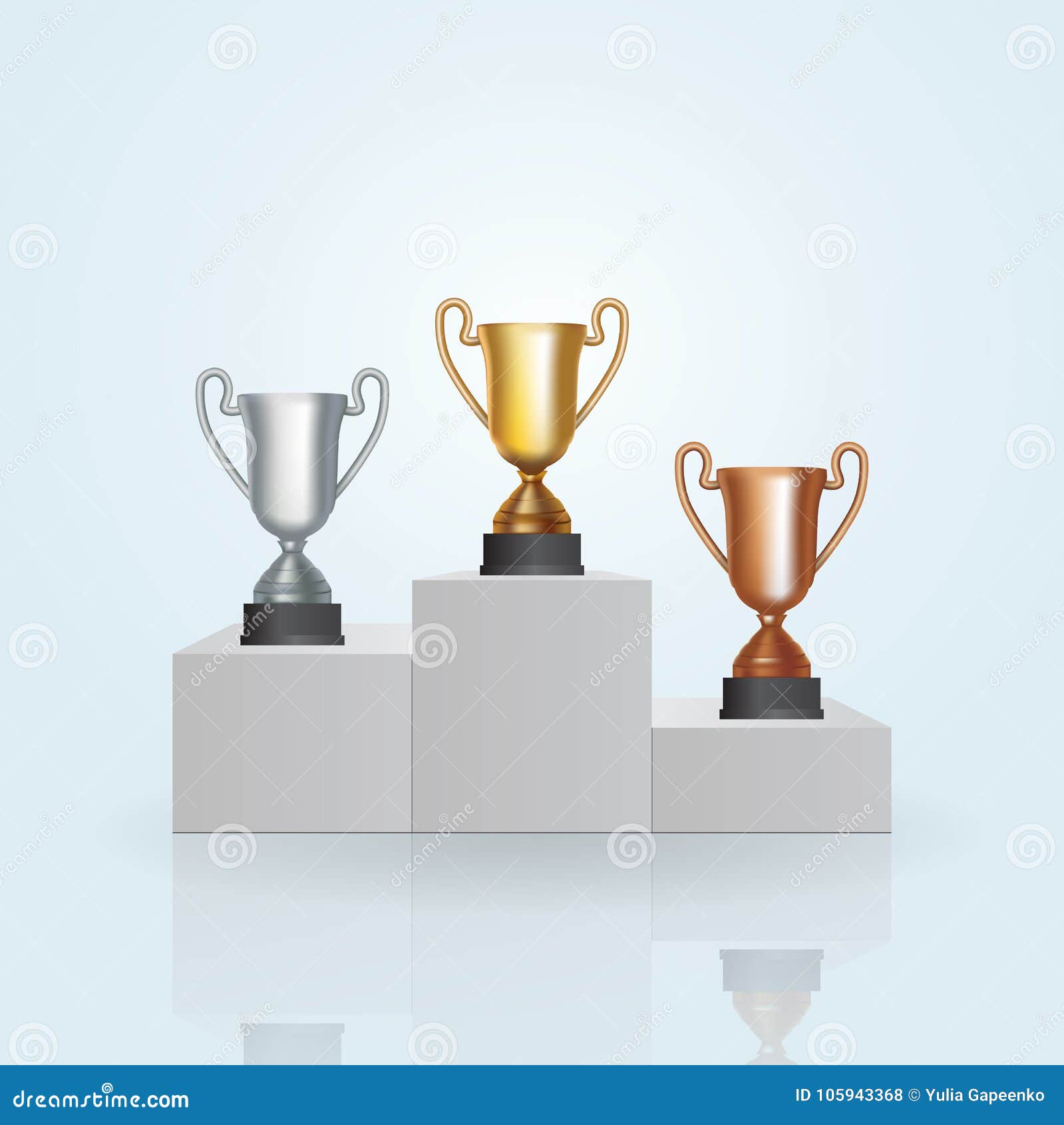 Bronze 3st Place Rosette, Badge, Medal Vector. Realistic Achievement ...