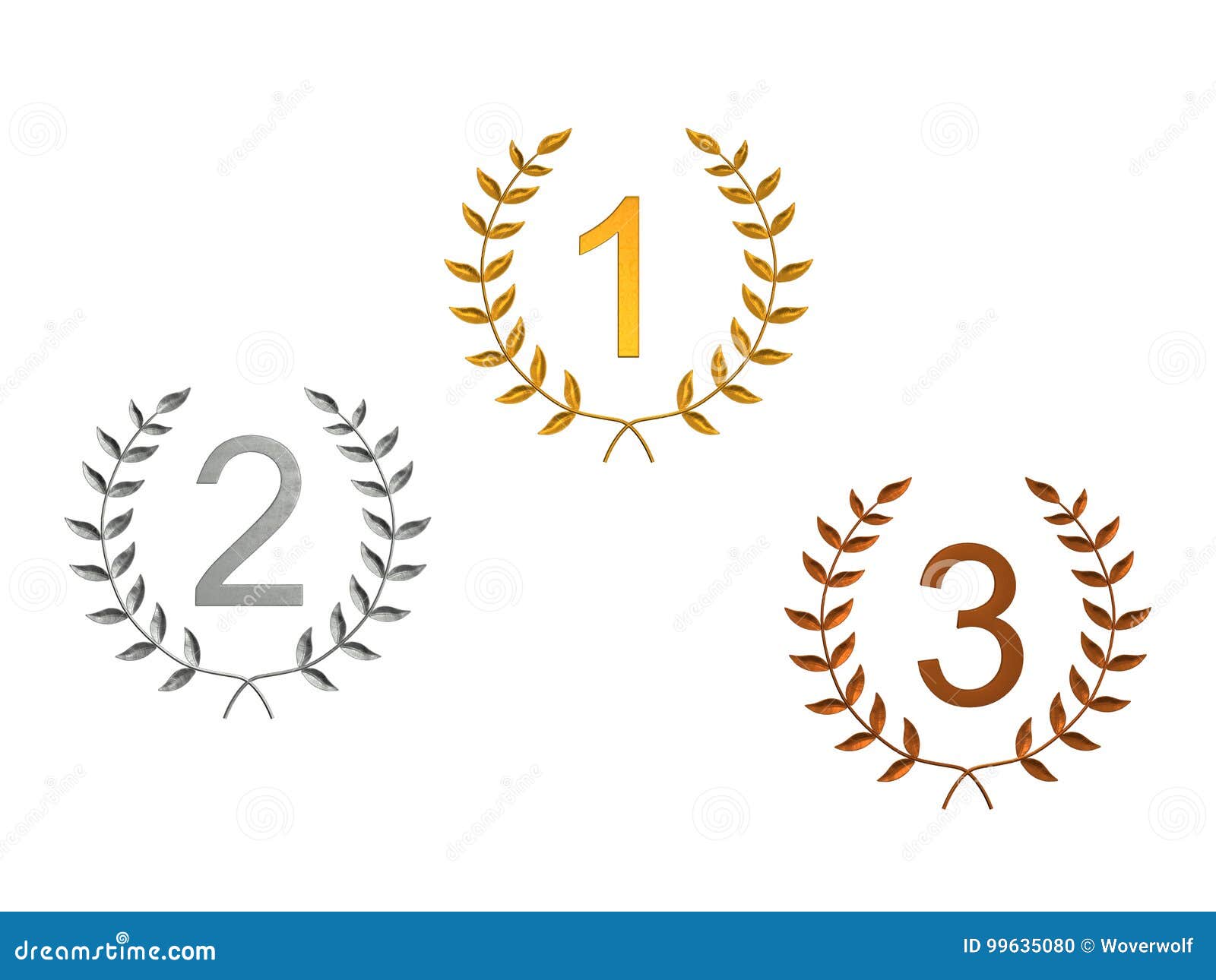 Pedestal For Winners - Business Infographic. Cartoon Vector ...