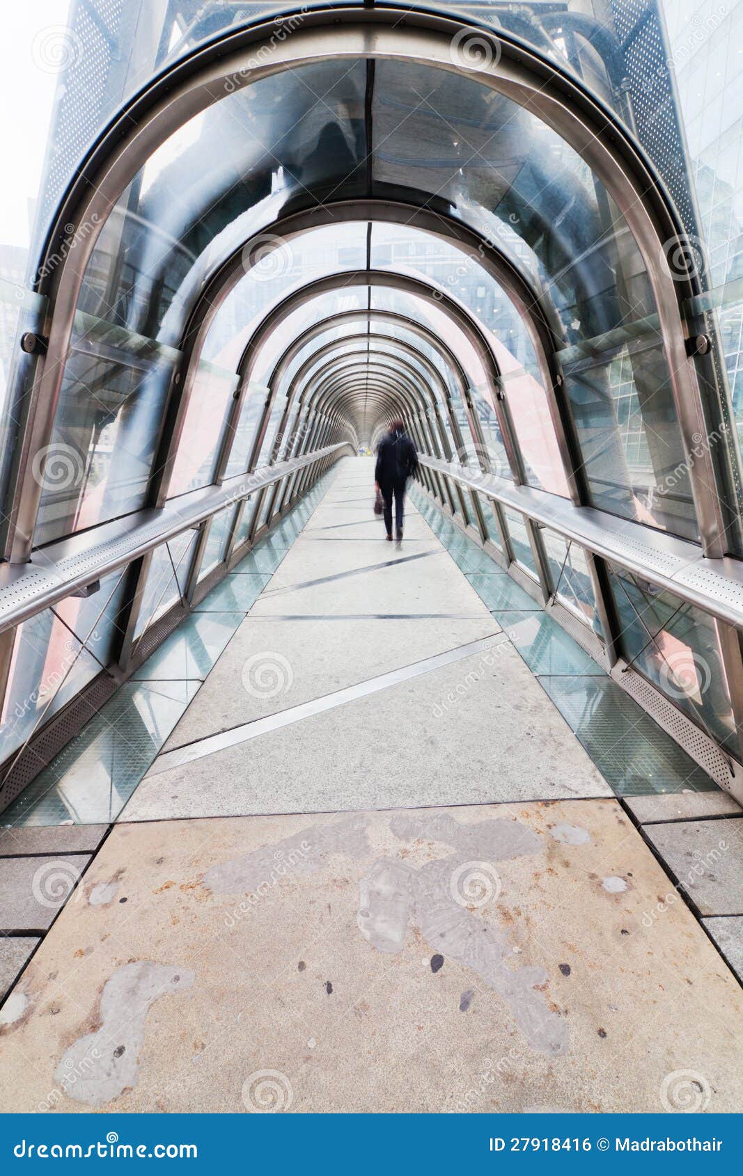 Pedestrian Glass Bridge Editorial Image | CartoonDealer.com #123144456