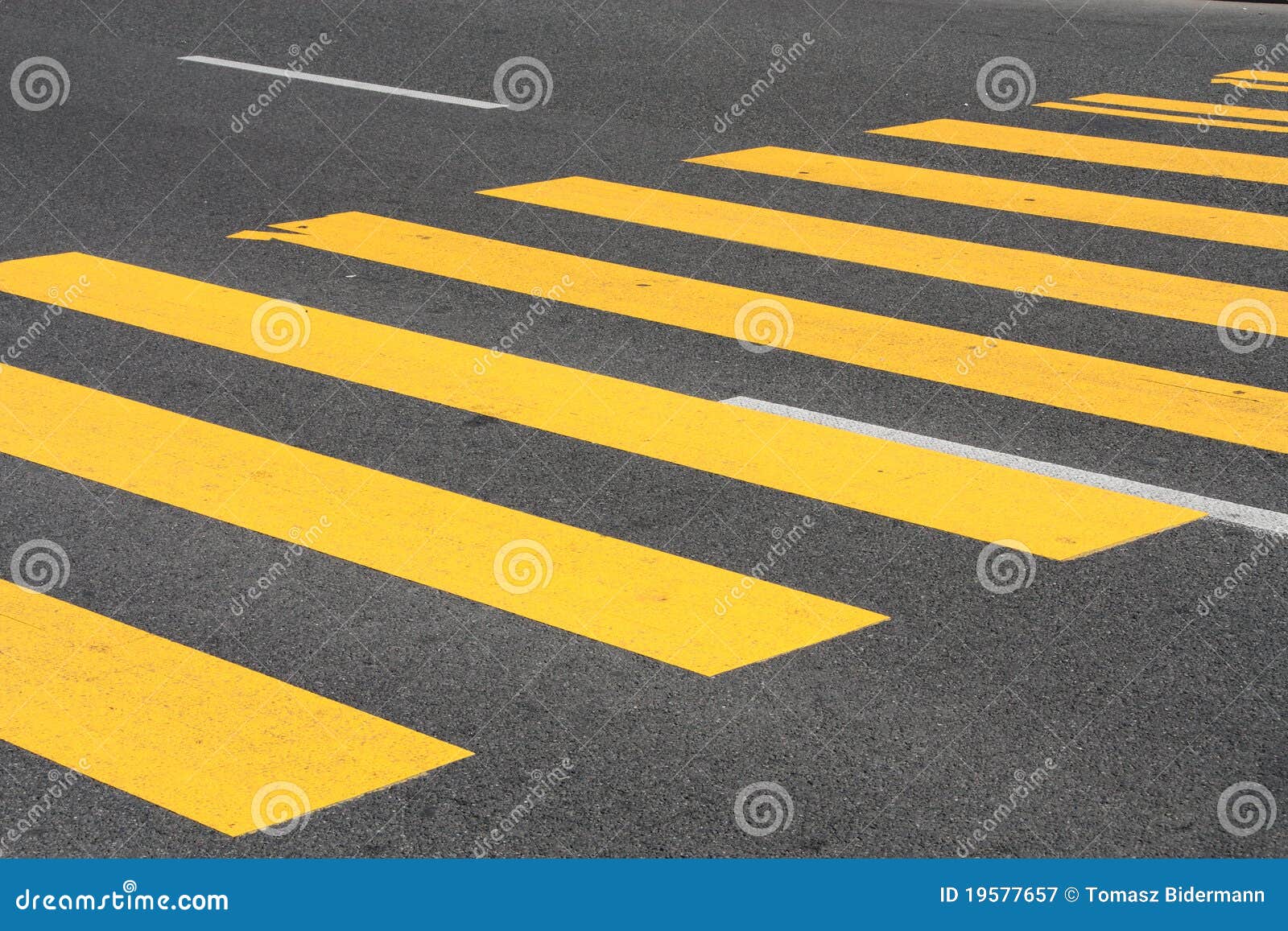 Pedestrian Crossing Zebra Crosswalk City Street Stock Image ...