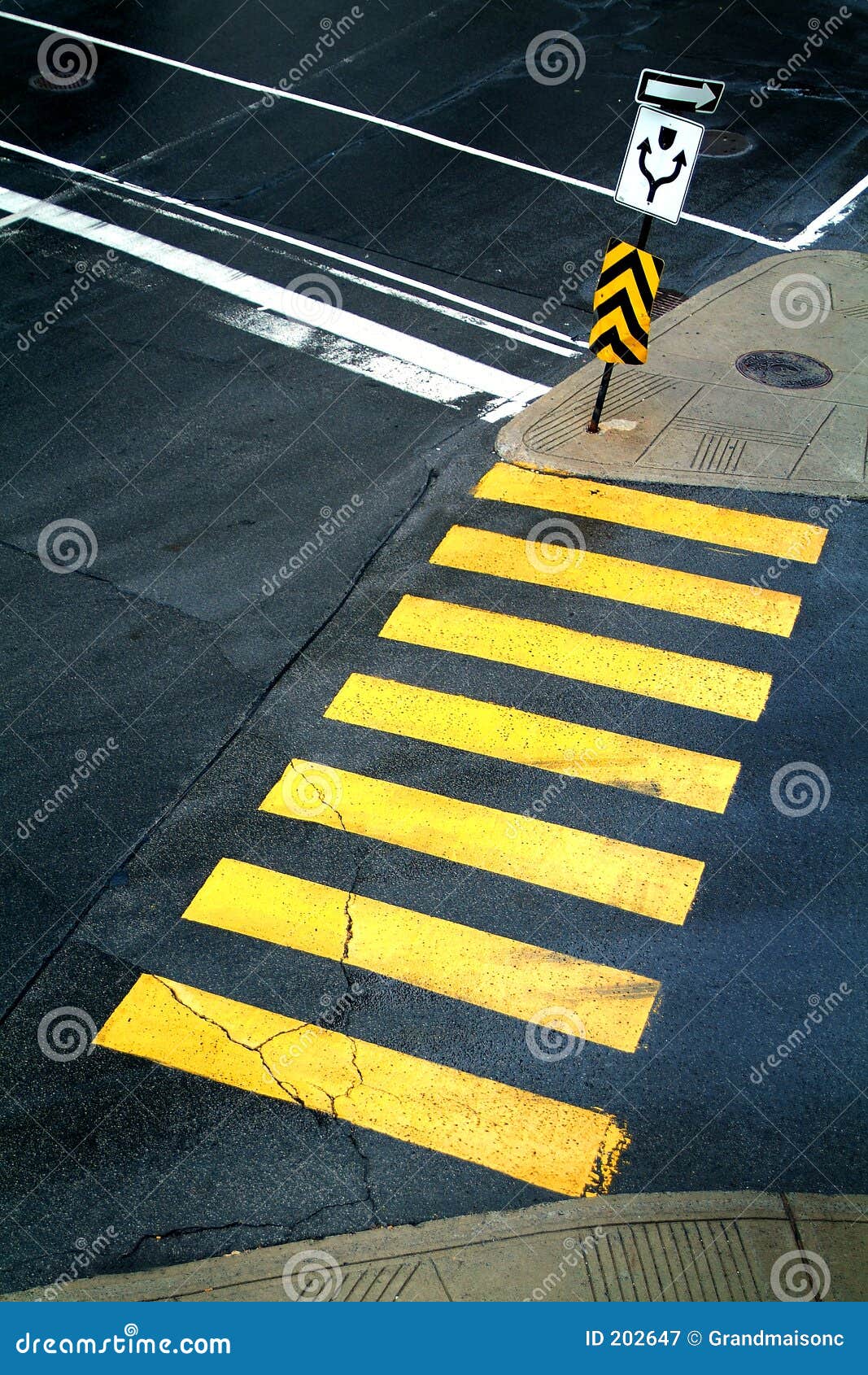 Pedestrian Crossing Road Sign. Royalty-Free Stock Image | CartoonDealer ...