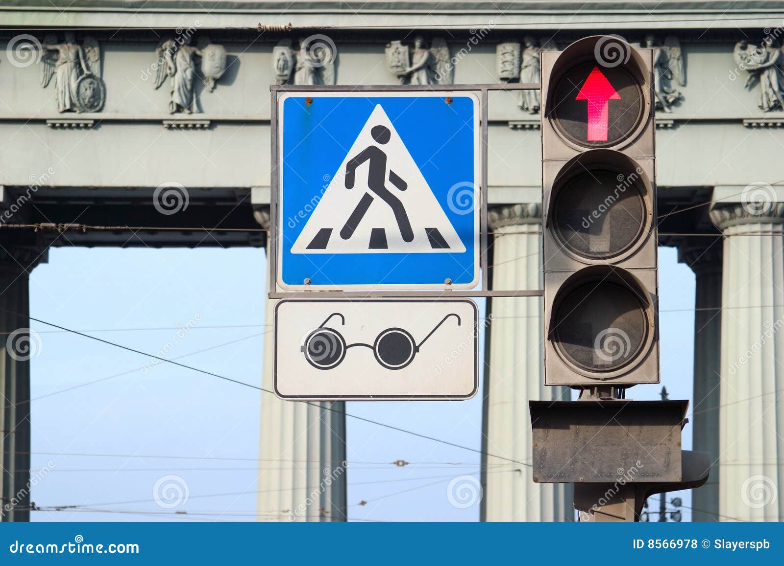 Pedestrian Crossing for Blind People Stock Photo - Image of help ...