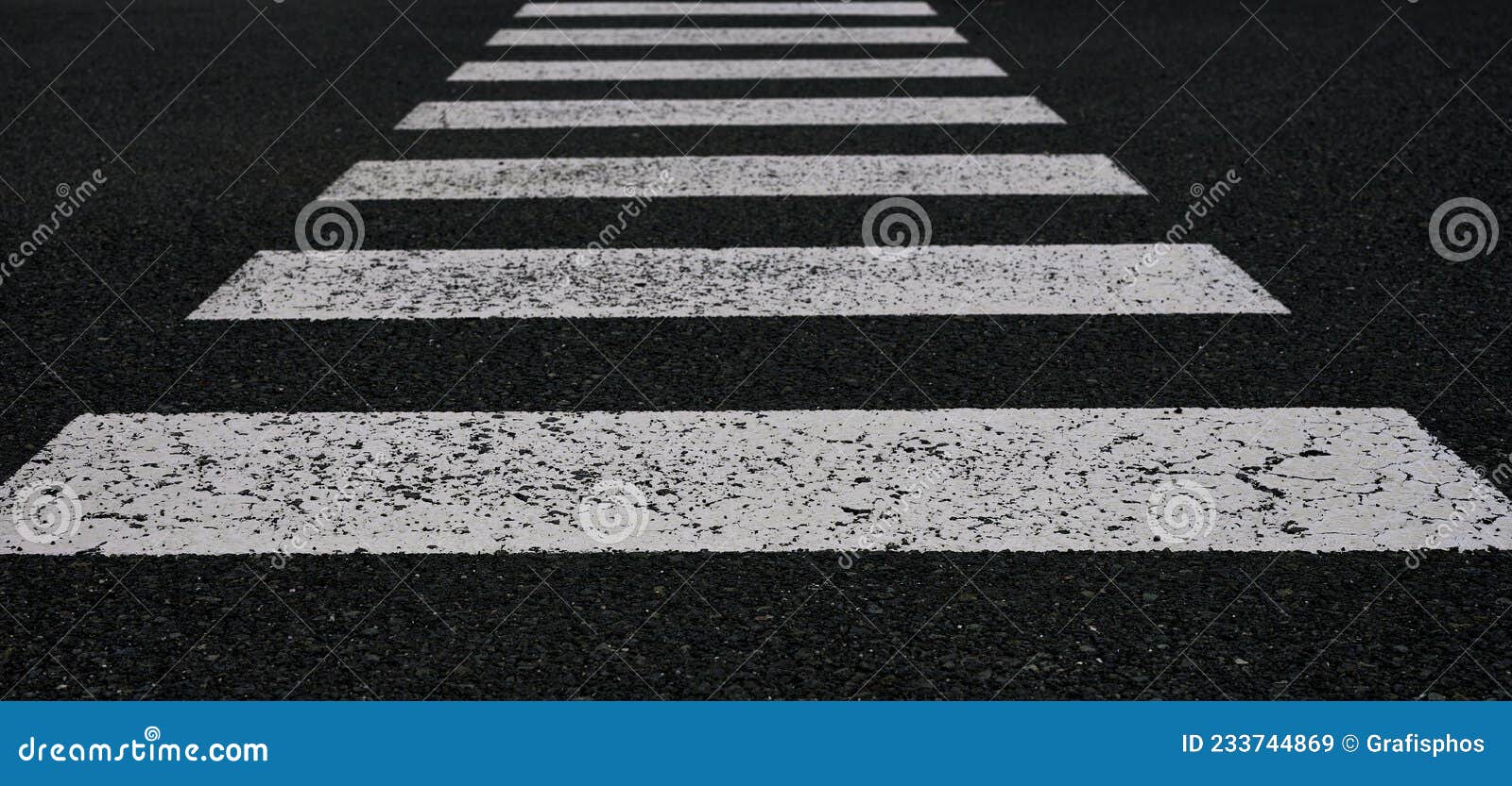 Pedestrian Crossing at a Bus Terminal Stock Image - Image of crosswalk ...