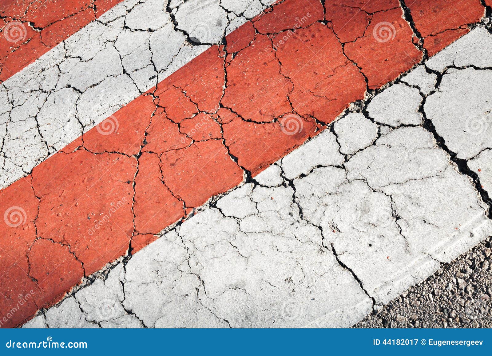 Pedestrian Crossing Road Marking Stock Image - Image of driveway, rough ...