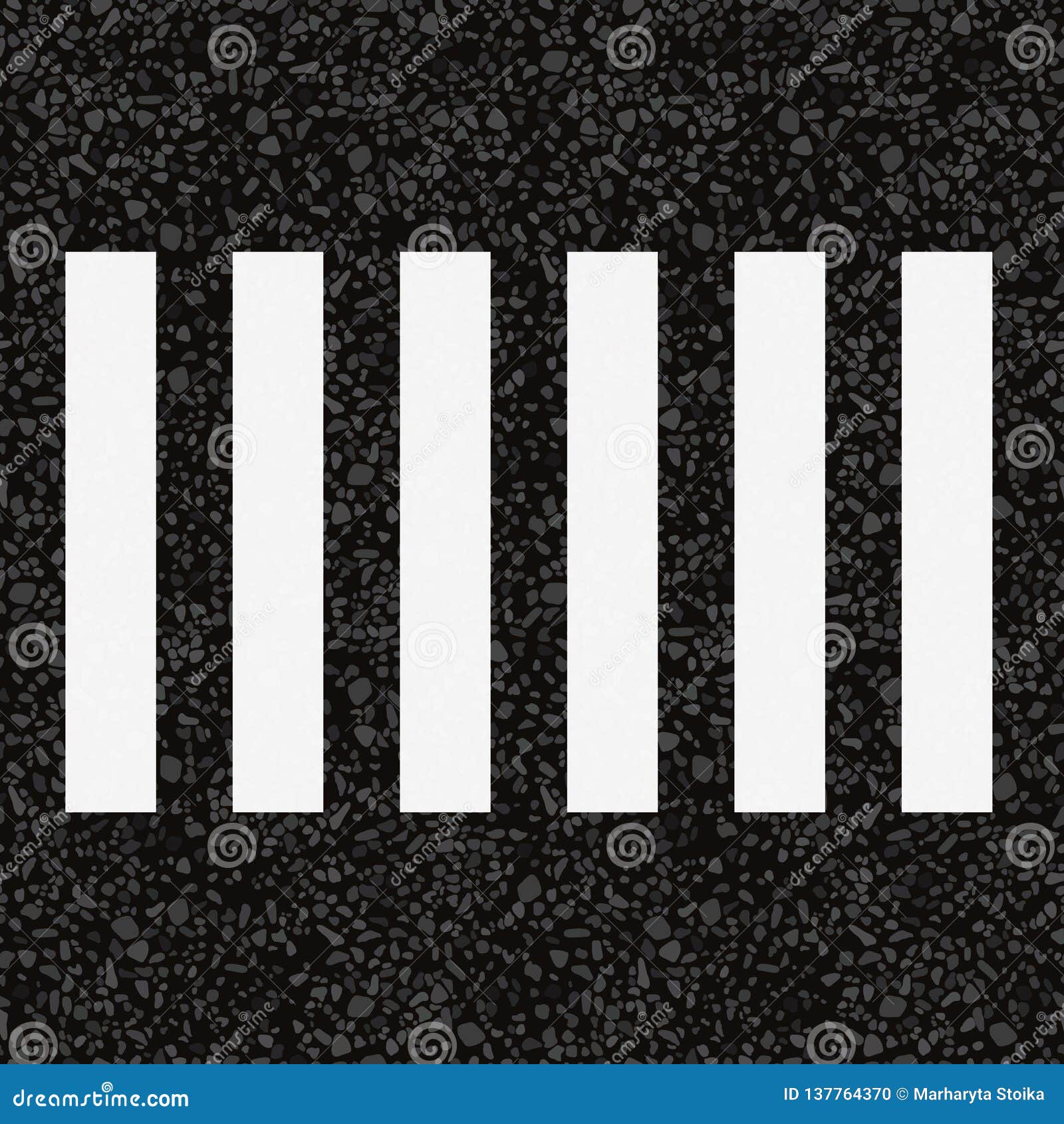 Pedestrian crossing. stock vector. Illustration of direction - 137764370