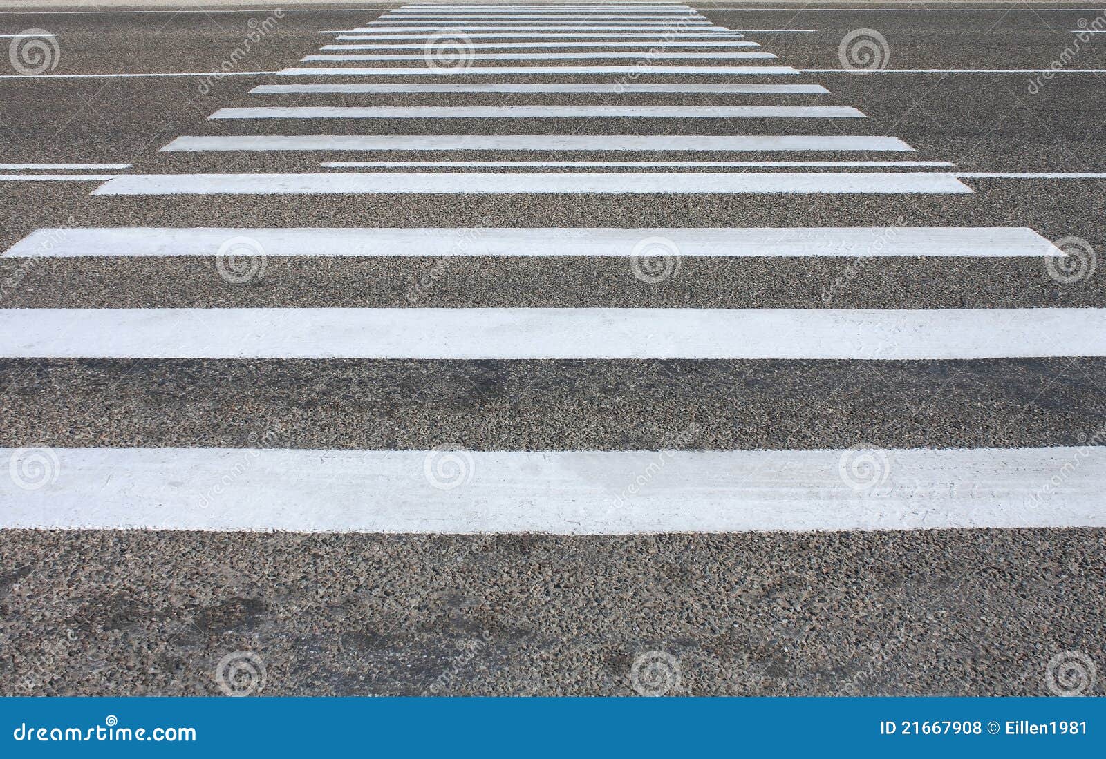 A Pedestrian Pathway On A Street Crossing Royalty Free Stock Photos ...