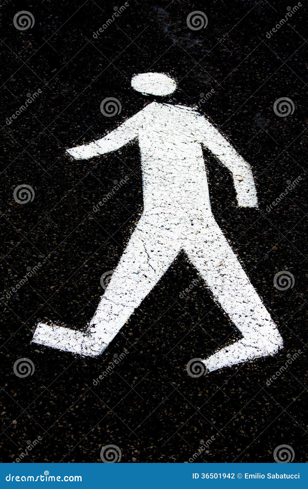 Pedestrian sign stock photo. Image of side, walk, white - 36501942