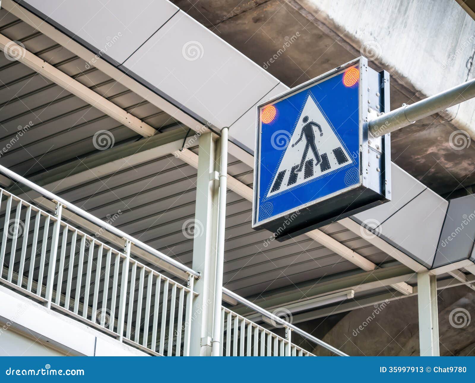 Pedestrian sign stock image. Image of street, traffic - 35997913