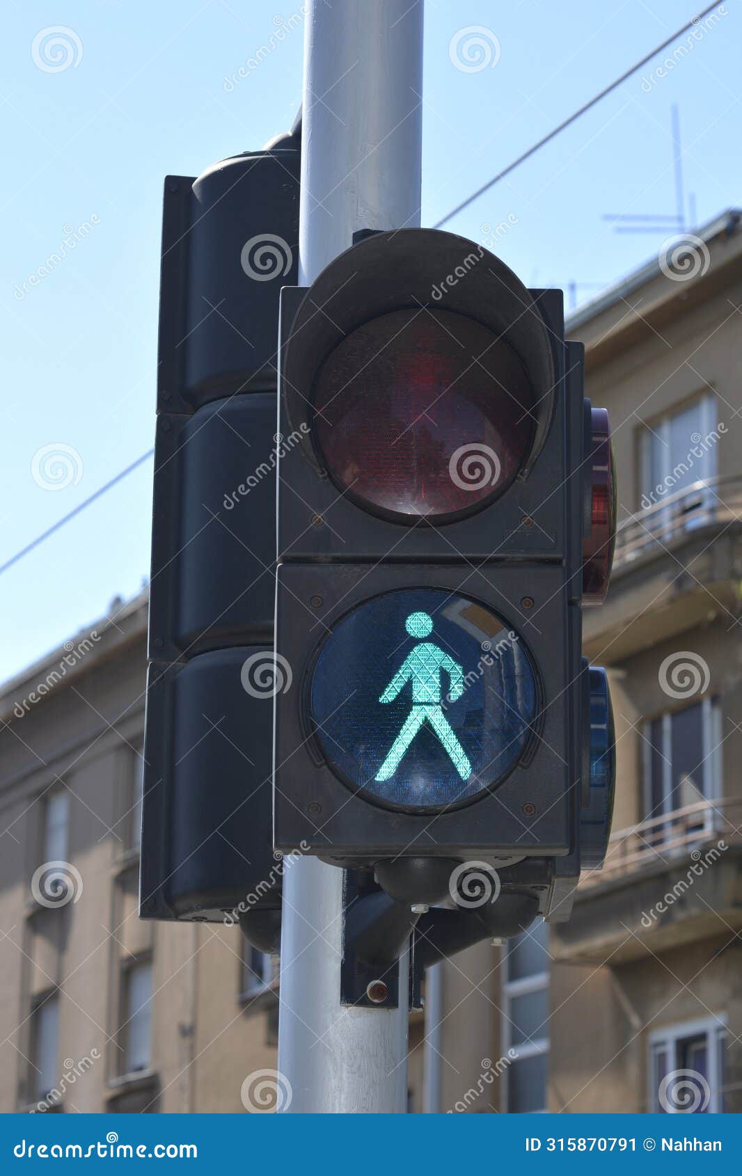 Traffic light stock image. Image of green, walk, city - 315870791