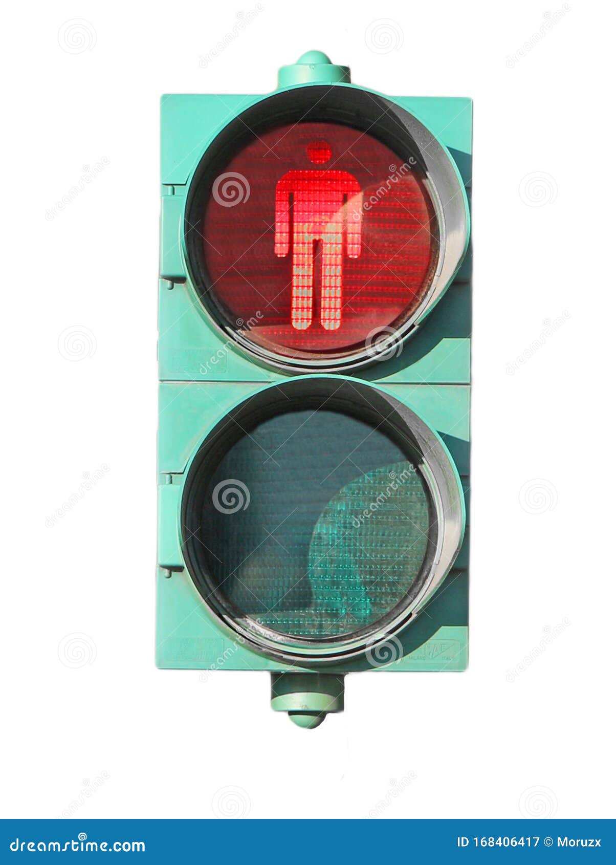 Pedestrian Traffic Stop Red Light Stock Image - Image of pedestrian ...