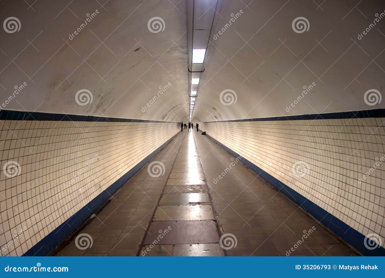 Pedestrian tunnel stock image. Image of aged, design - 35206793