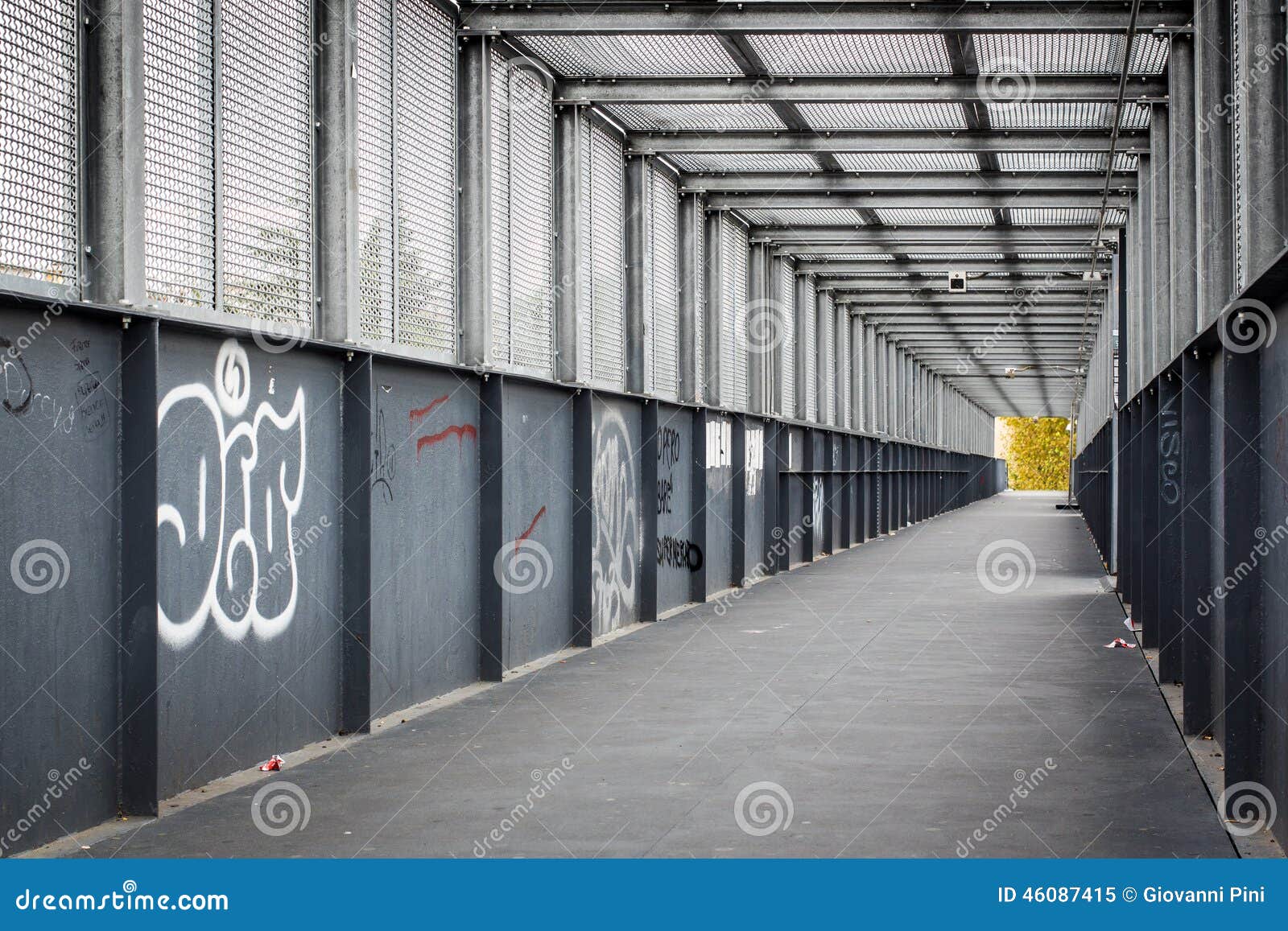 Pedestrian stock image. Image of cammianre, tunnel, pursue - 46087415