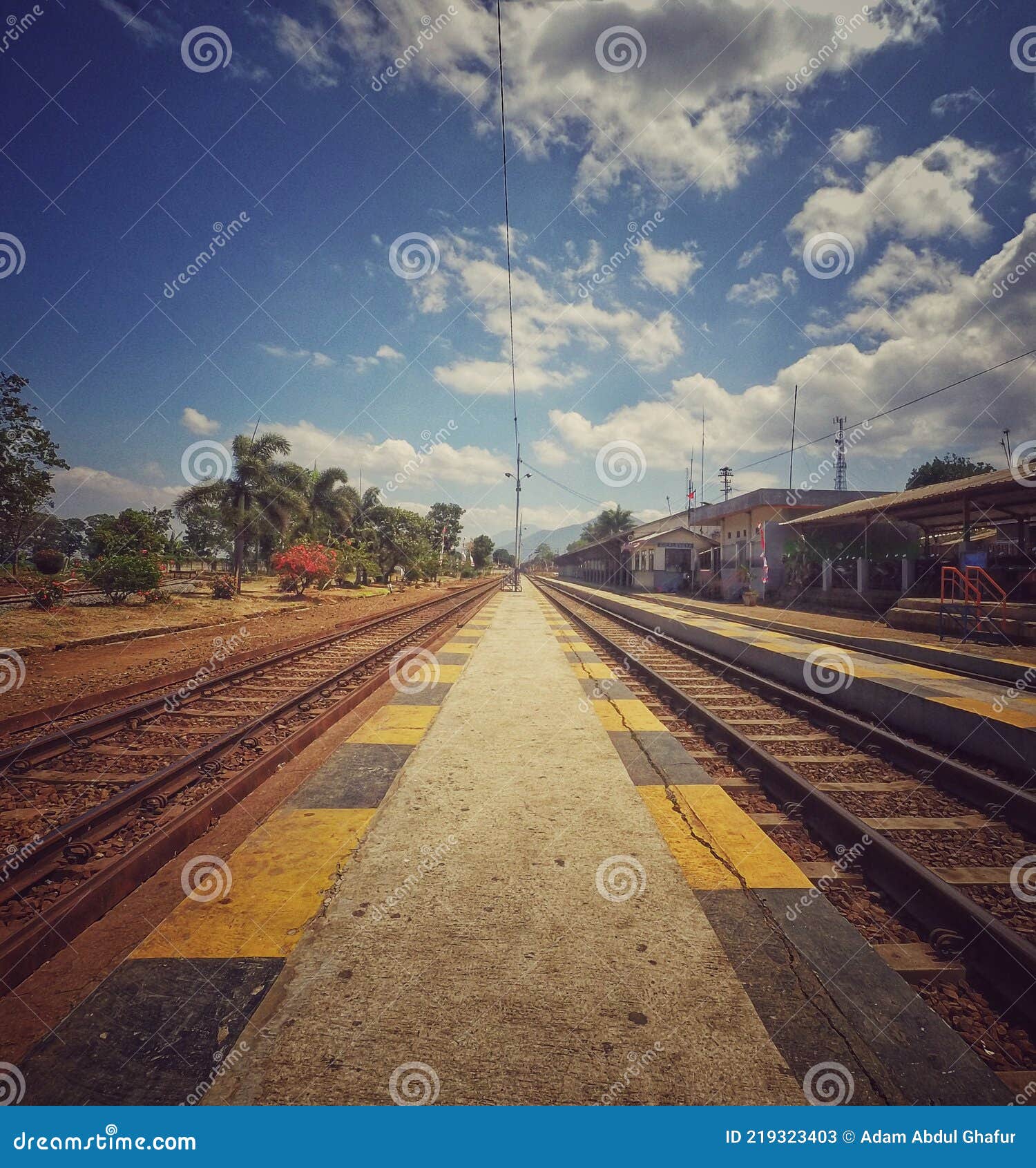 Pedestrian walkaway stock image. Image of station, lane - 219323403