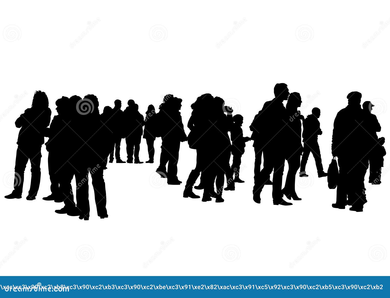 3d Man Walking On Three Colorful Arrows Stock Image | CartoonDealer.com ...