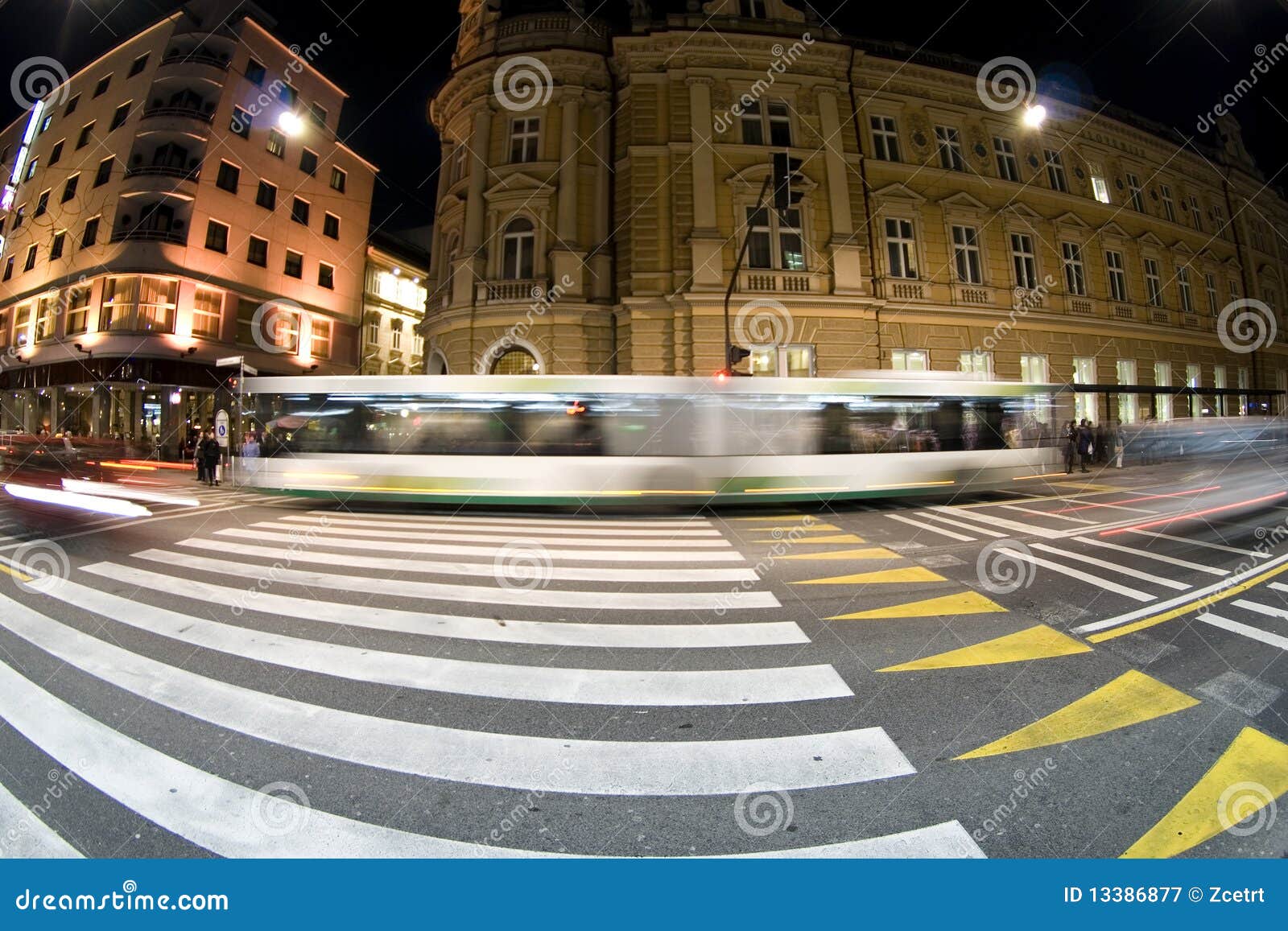 Pedestrian zebra crossing stock image. Image of town - 13386877