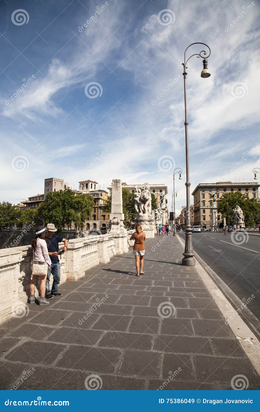 Pedestrians in the Streets of Rome Editorial Stock Image - Image of ...
