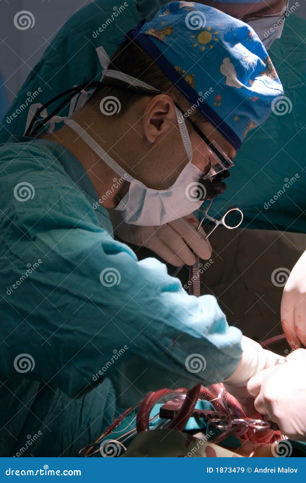 Pediatric surgeon at work stock image. Image of nurses - 1873479