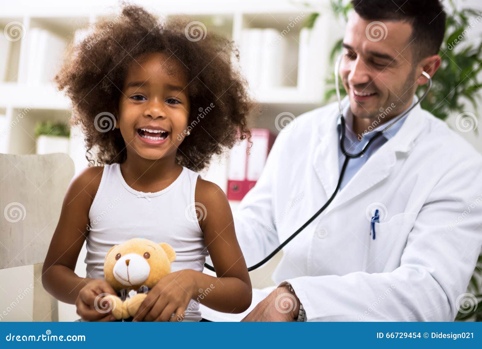 Pediatrician Doctor Examining Kid Stock Photo - Image of baby, care ...