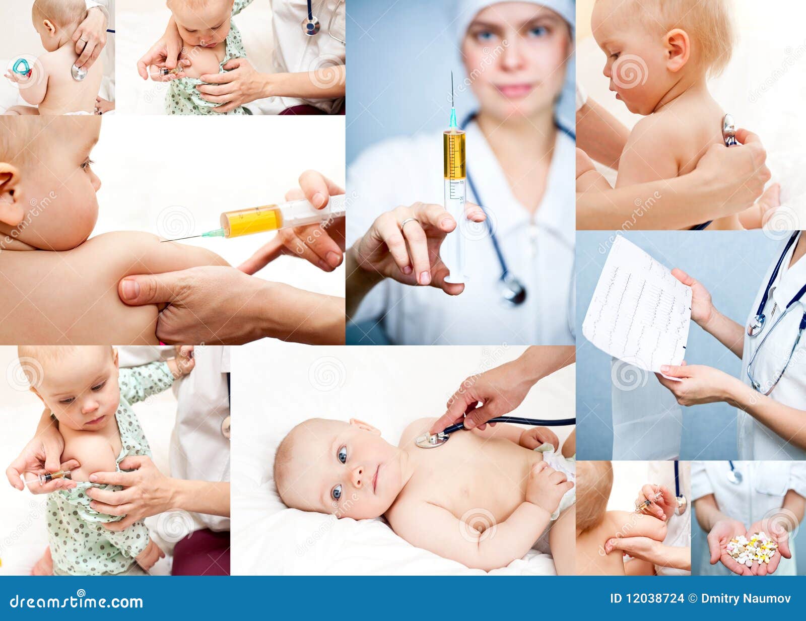 Pediatrics collection stock photo. Image of injection - 12038724