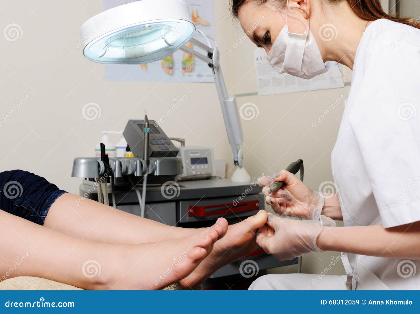 Pedicure Procedure in the Beauty Salon Stock Image - Image of pedicure ...