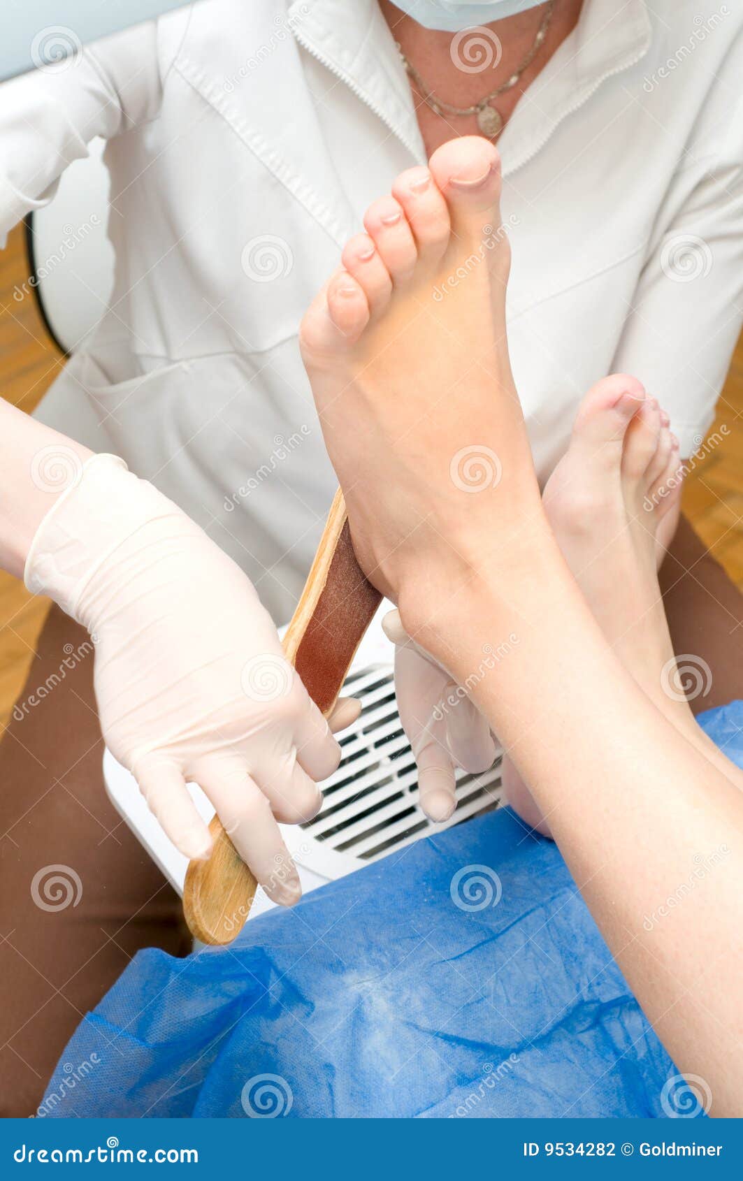 Pedicure in process stock photo. Image of beauty, massage - 9534282