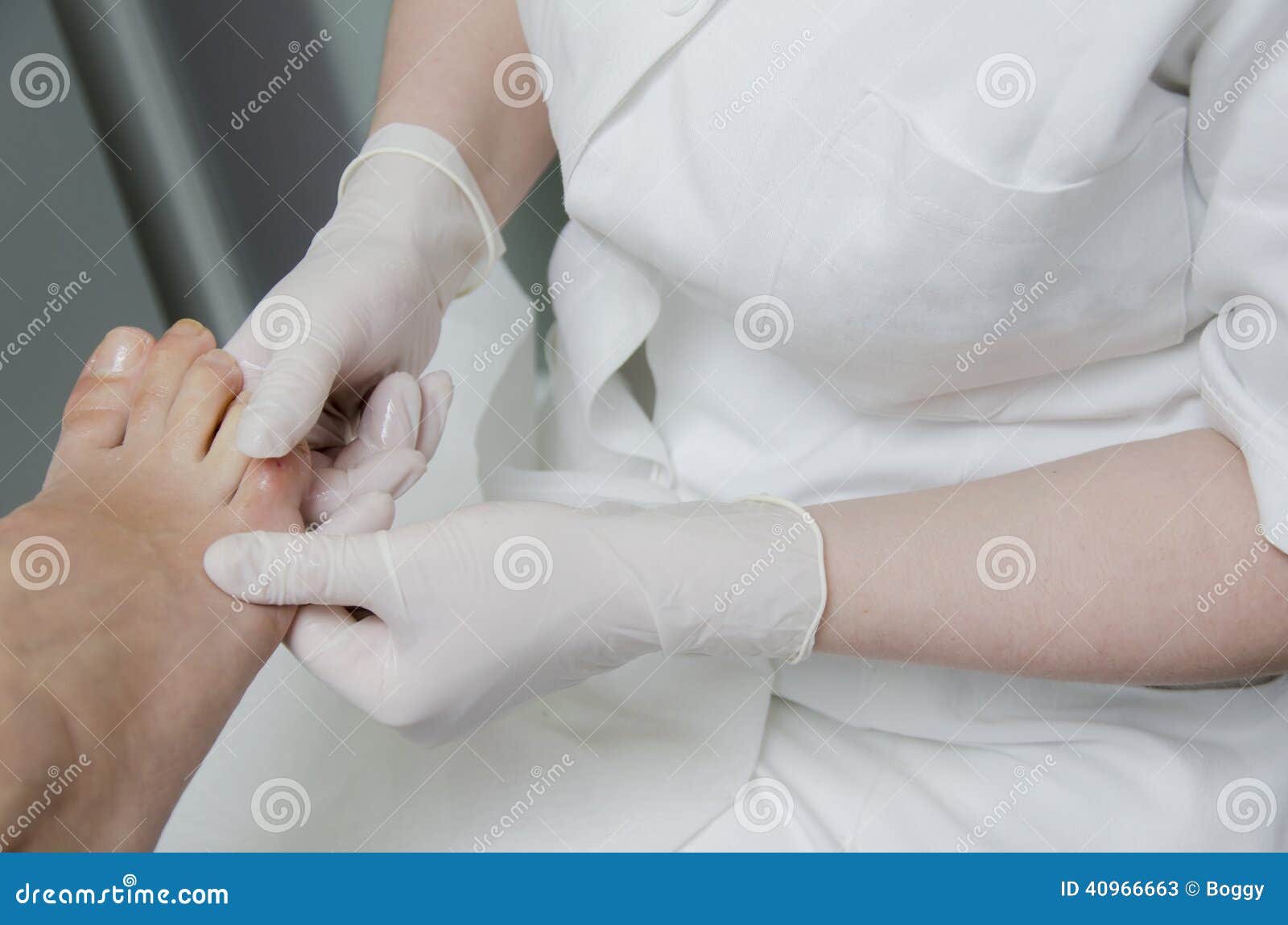 Pedicure treatment stock image. Image of femininity, cosmetics - 40966663