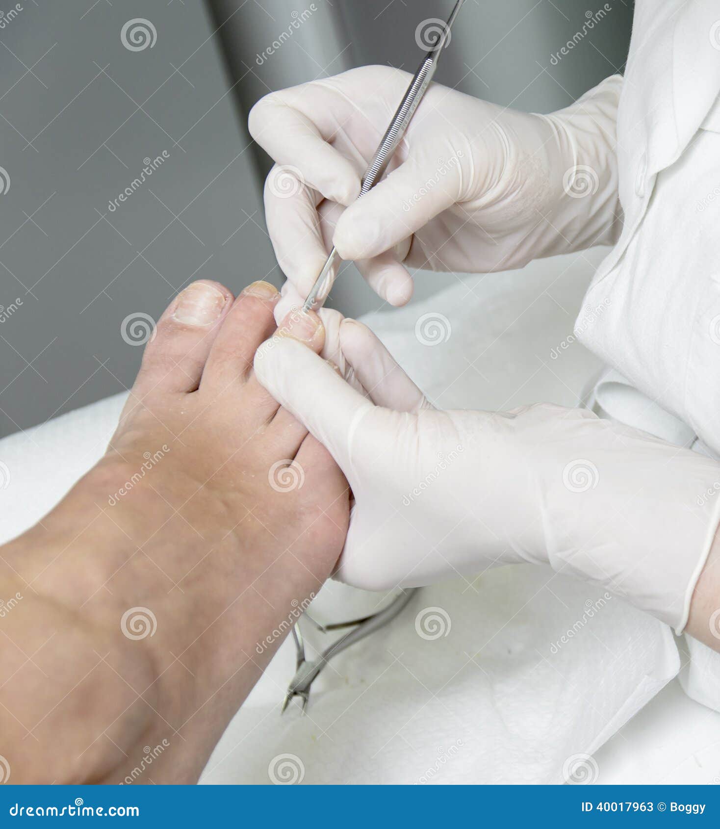 Pedicure treatment stock image. Image of foot, pampering - 40017963