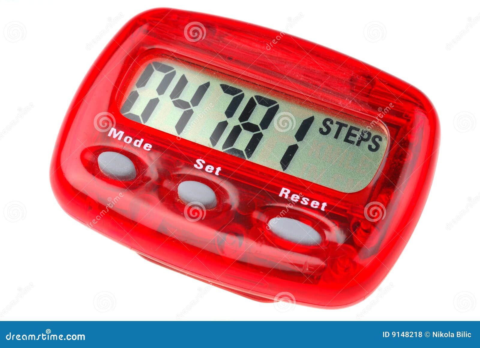 Pedometro fotografia stock. Immagine di numero, pedometro - 9148218