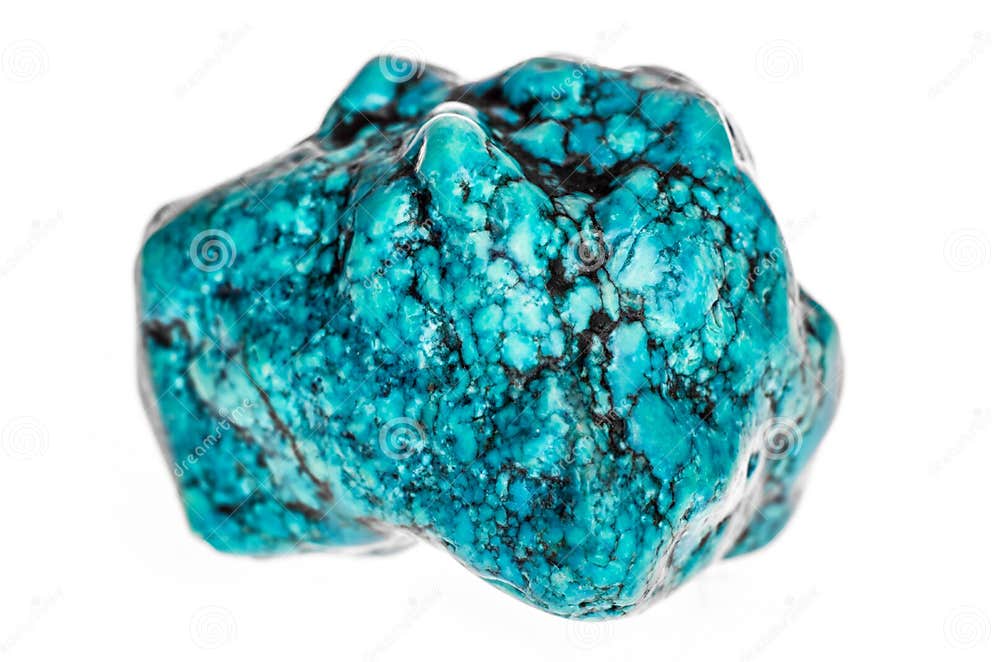 Pedra de turquesa imagem de stock. Imagem de cristal - 74610059