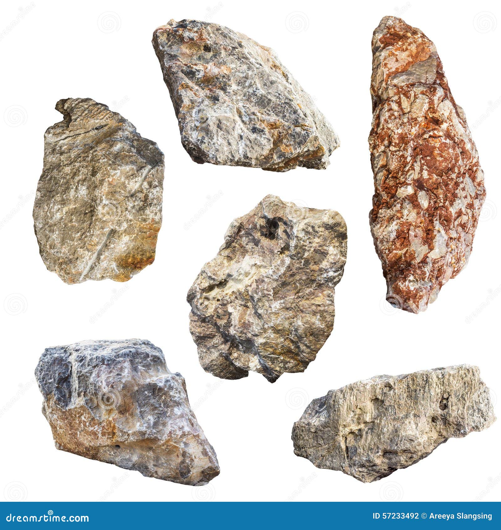 Pedra Grande Da Rocha Do Granito, Isolada Foto de Stock - Imagem de ...