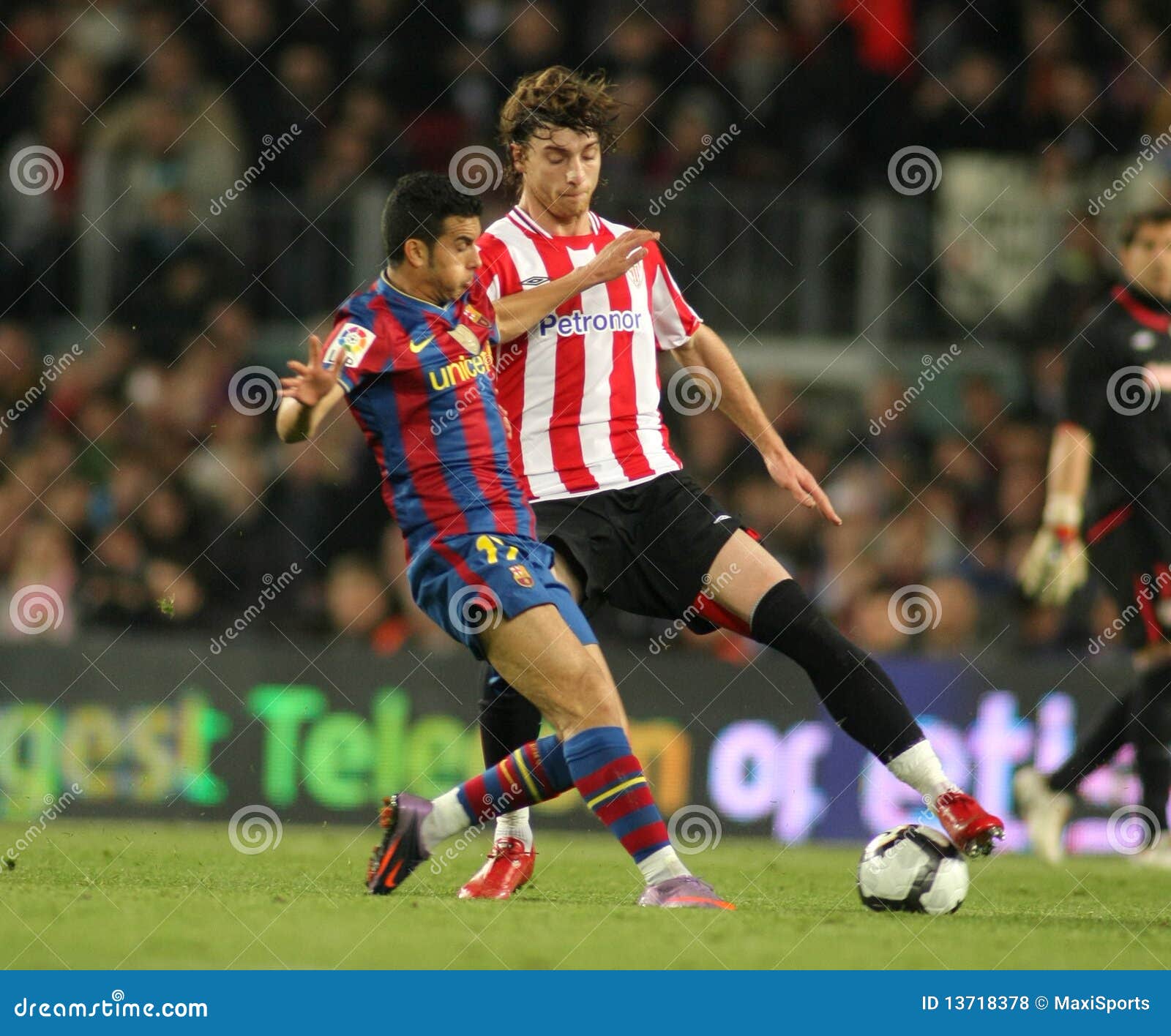 Pedro of FC Barcelona editorial stock photo. Image of striker - 13718378