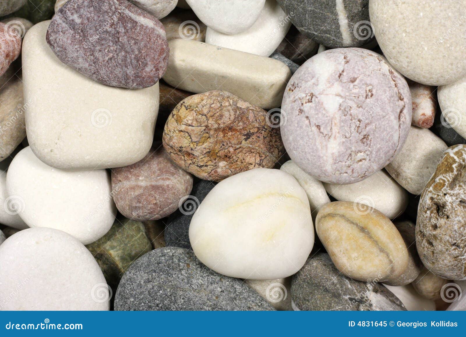 Peeble Stones stock image. Image of like, closeup, granite - 4831645