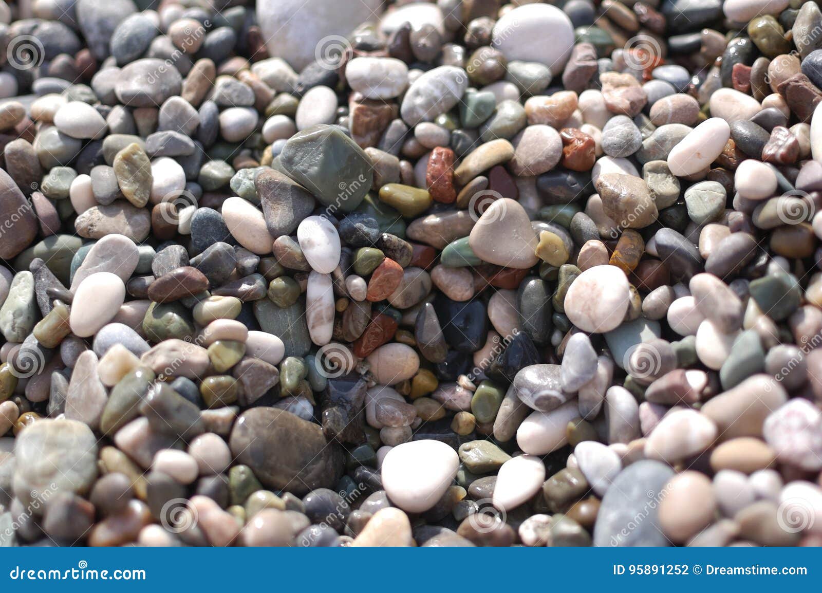 Peebles on a beach stock photo. Image of peebles, beach - 95891252