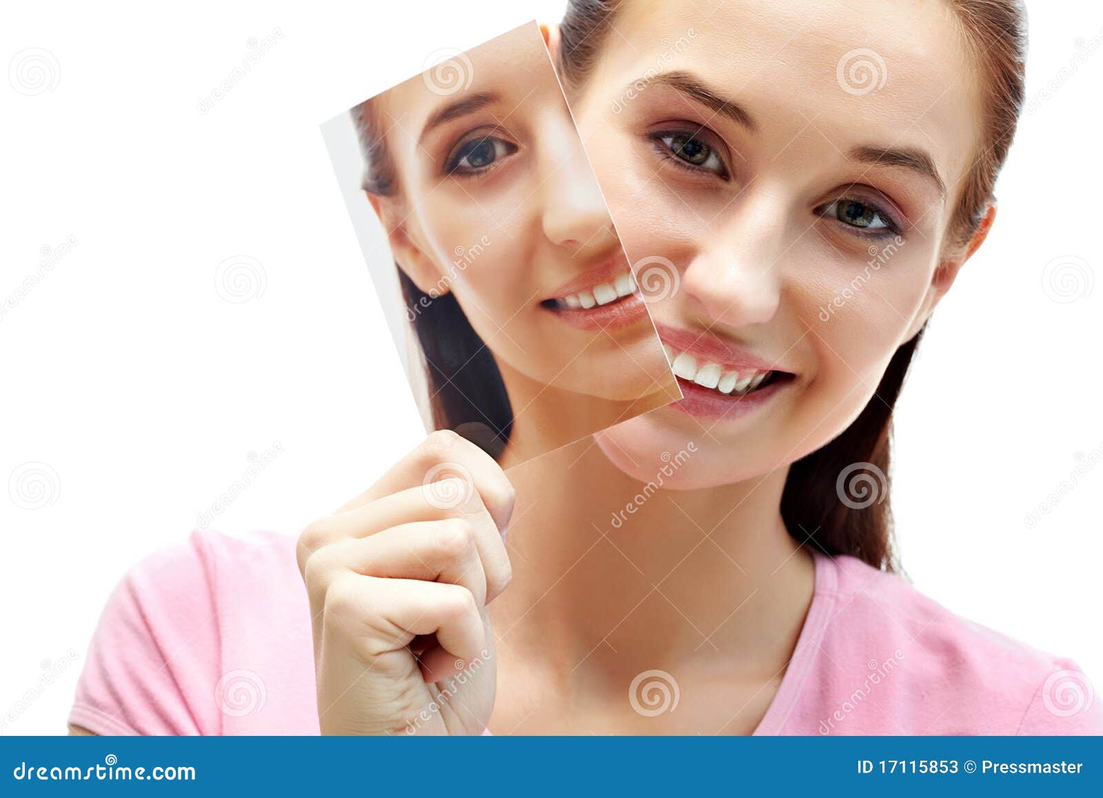 Peeking stock image. Image of adult, expression, face - 17115853