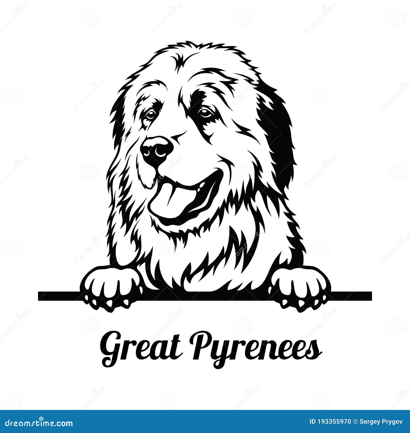 Pyrenees Cartoons, Illustrations & Vector Stock Images - 2405 Pictures ...