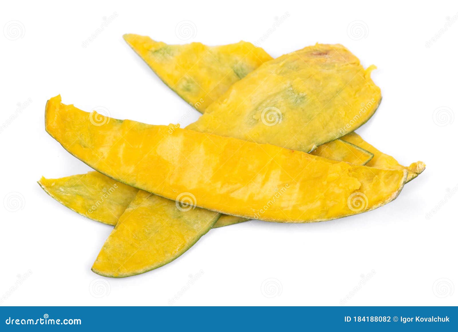 Peel of Mango Isolated Over White Stock Photo - Image of flat, peeled ...