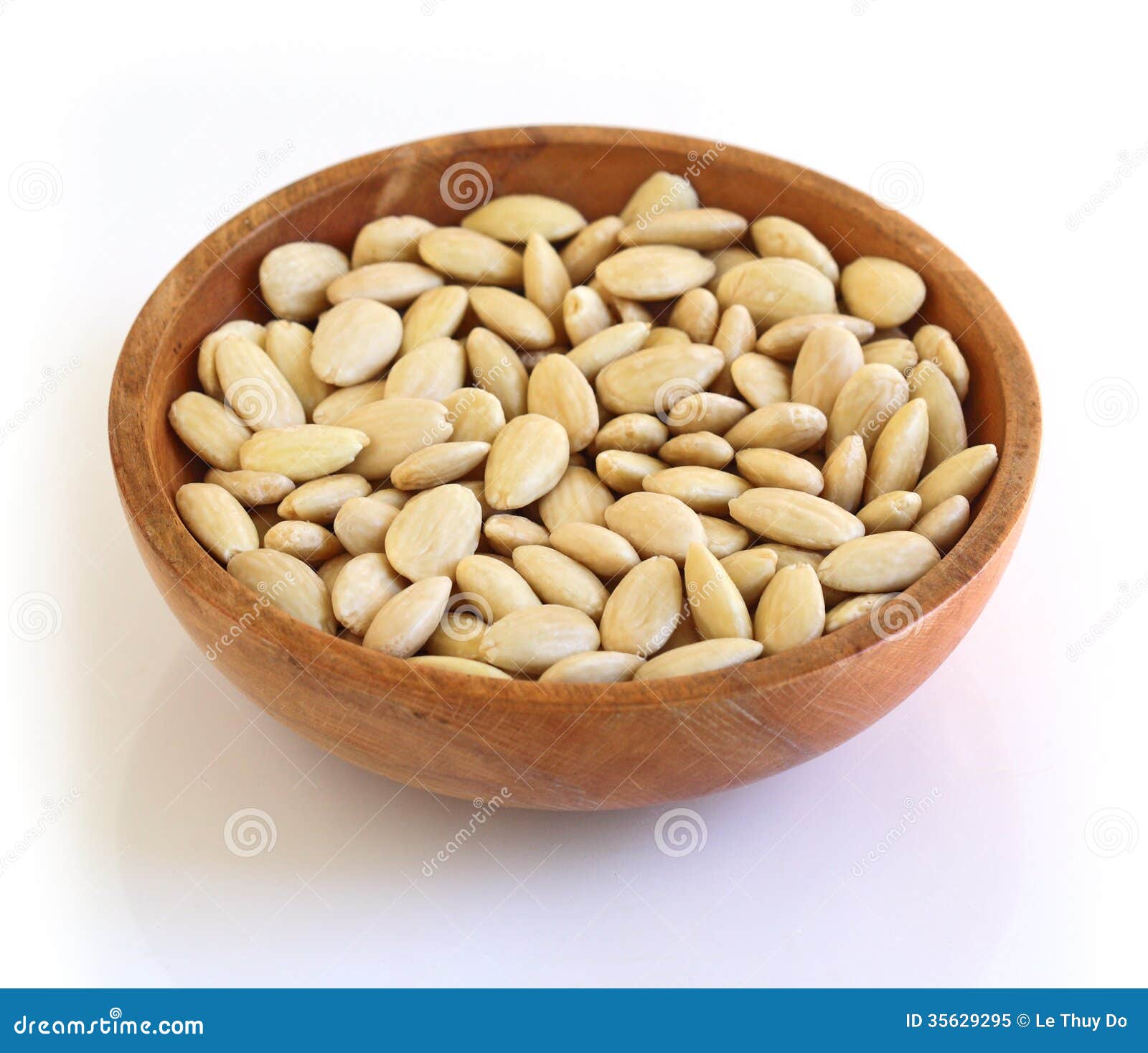 Peeled Almond stock image. Image of closeup, reflection - 35629295
