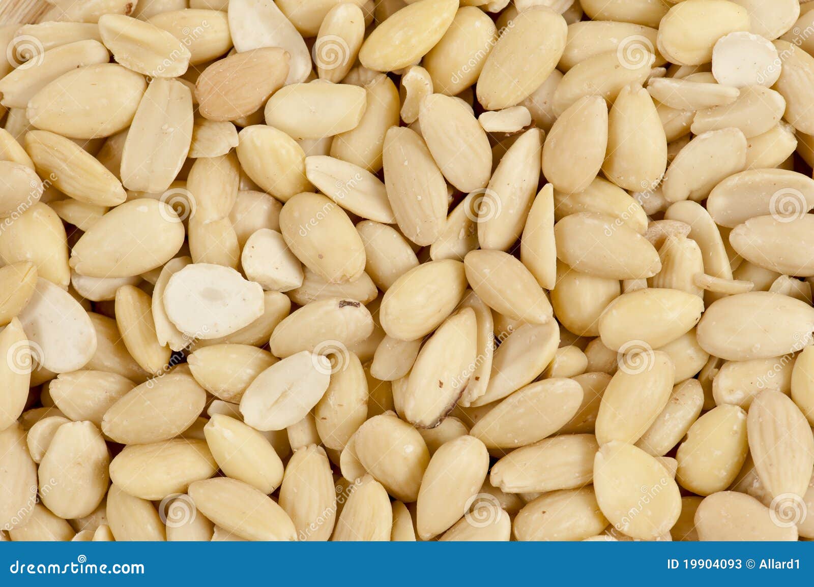 Peeled almonds stock image. Image of healthy, almond - 19904093