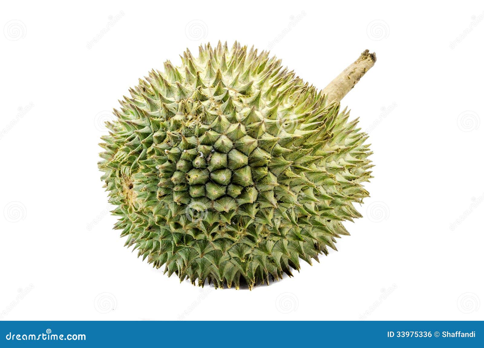 Peeled Durian Isolated on White Background. Stock Photo - Image of ripe ...