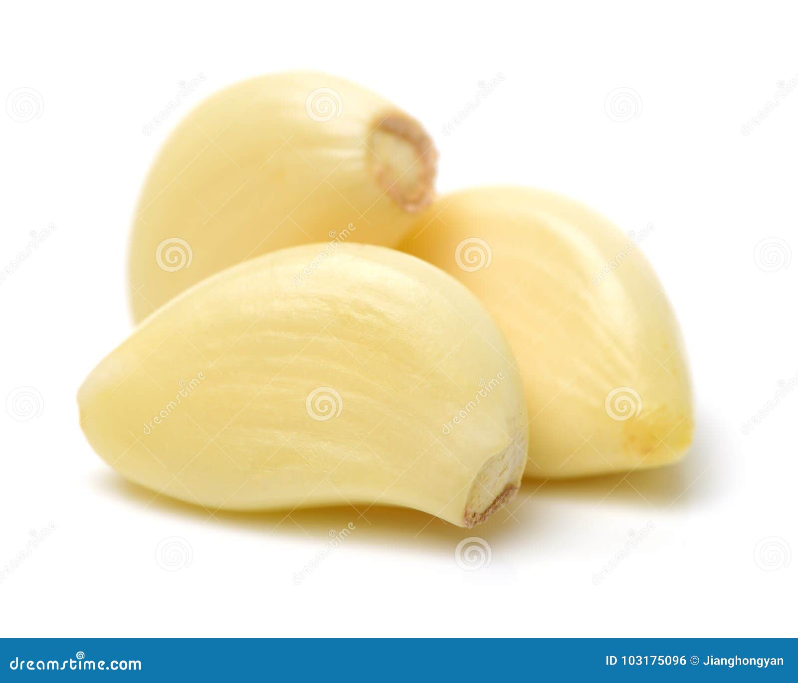 Peeled Garlic stock photo. Image of ingredient, cooking - 103175096