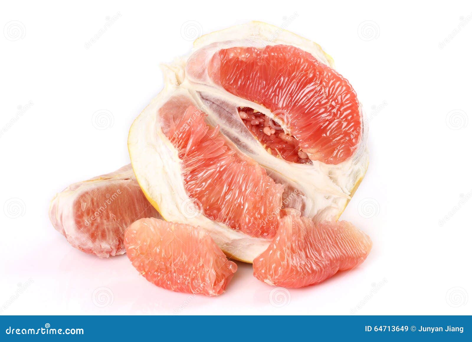 The peeled grapefruit stock image. Image of asian, grapefruit - 64713649