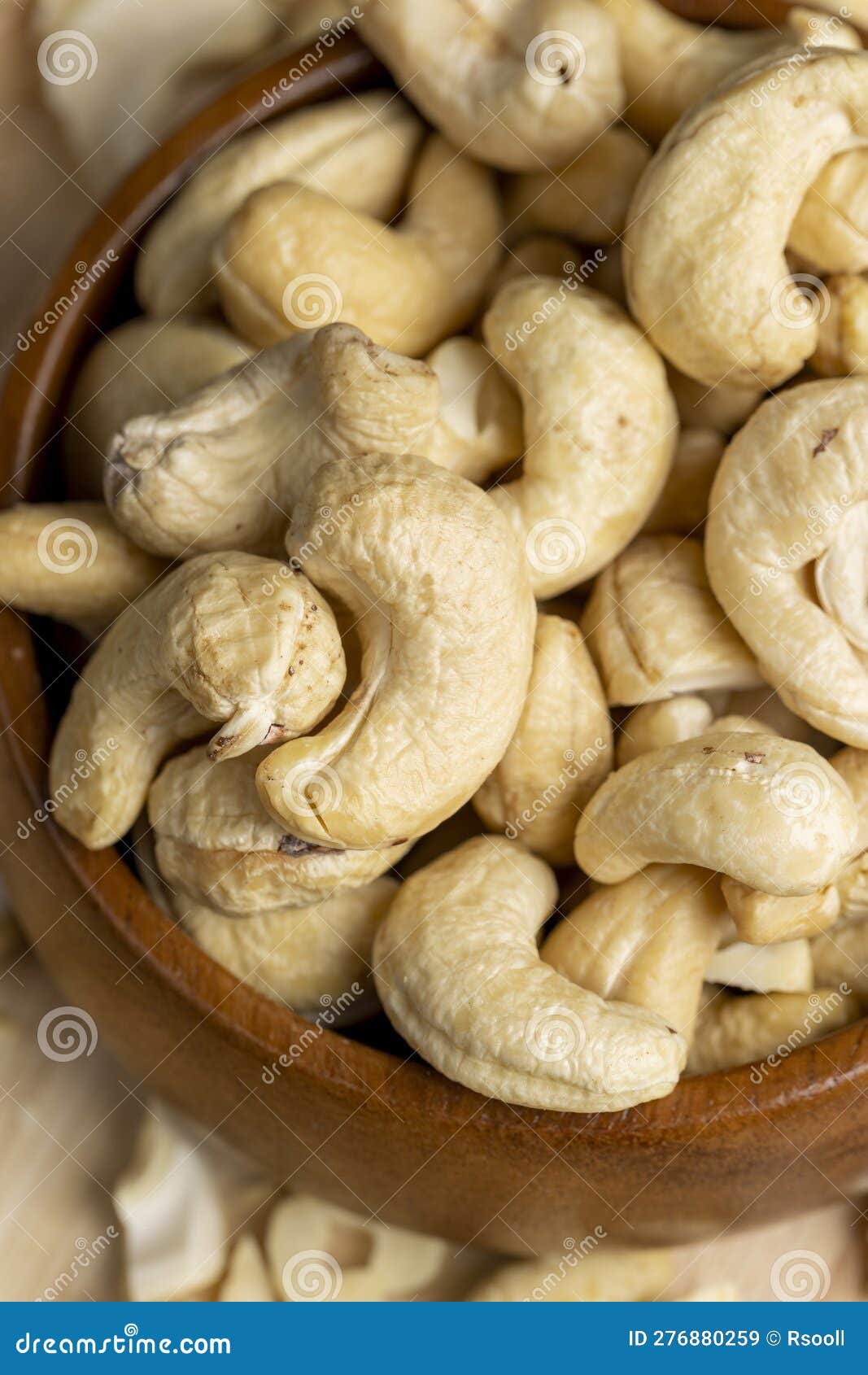Peeled Hard Dried Cashew Nuts Stock Image - Image of snack, peeled ...