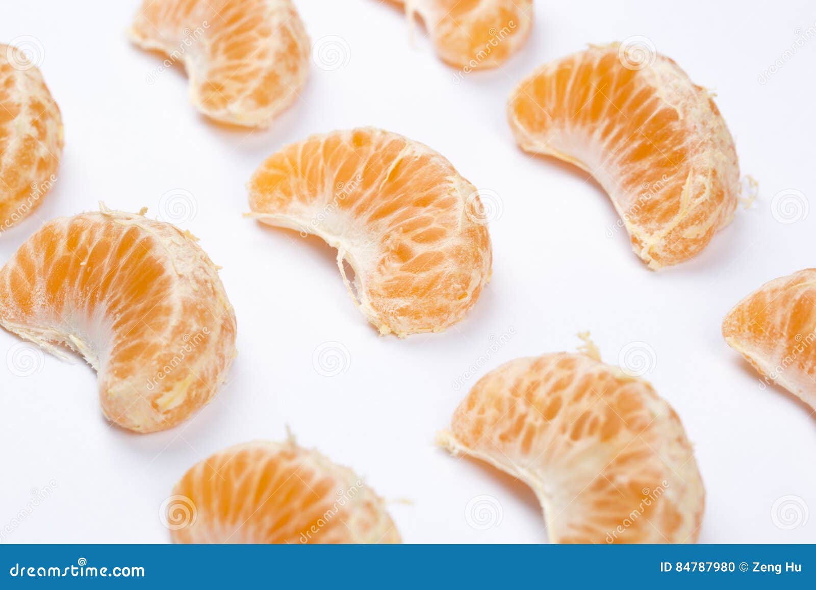 Peeled mandarin closeup stock photo. Image of nature - 84787980