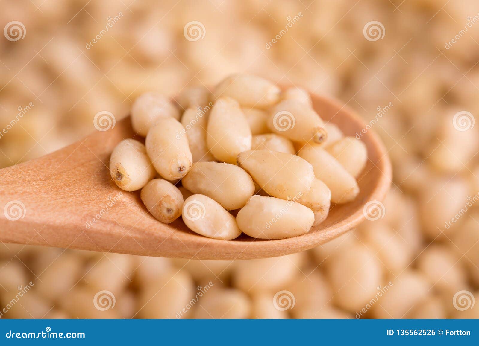 Peeled pine nuts closeup stock photo. Image of vegetarian - 135562526