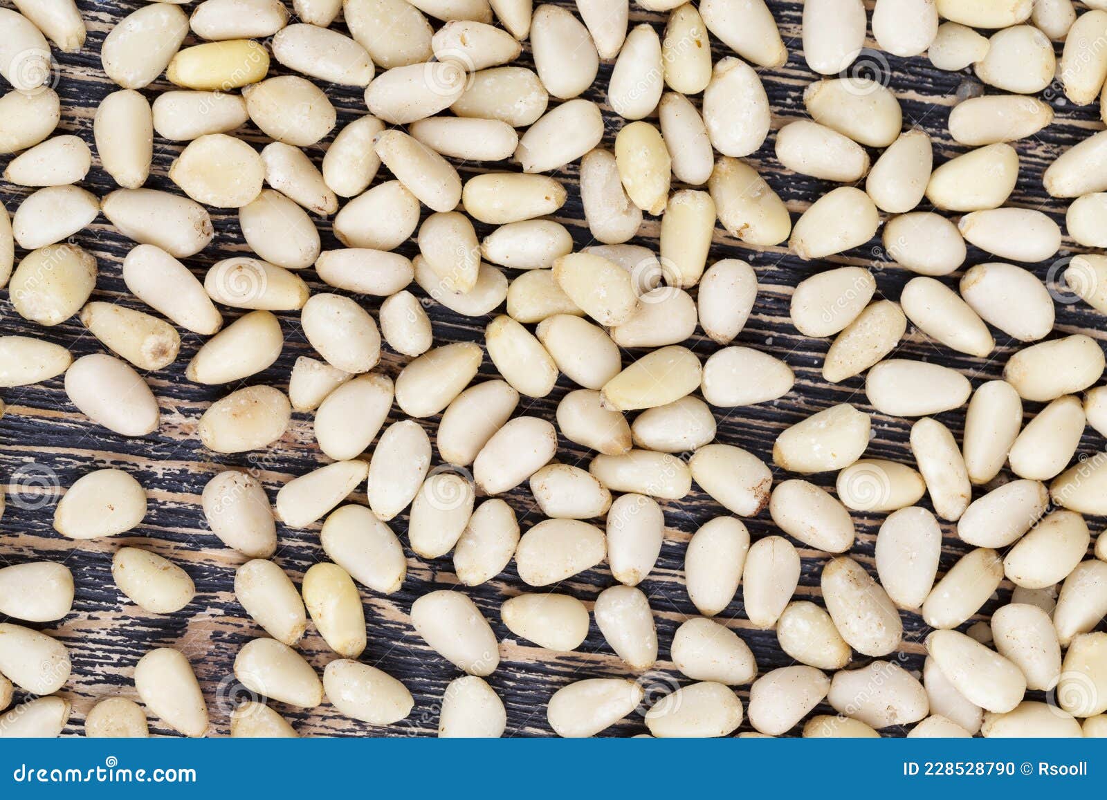 Peeled Pine Nuts of Small Size Stock Photo - Image of food, ingredient ...